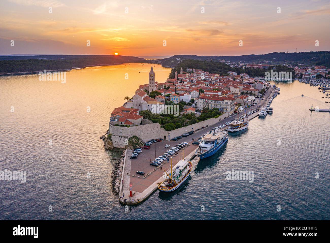 City of Rab Stock Photo - Alamy