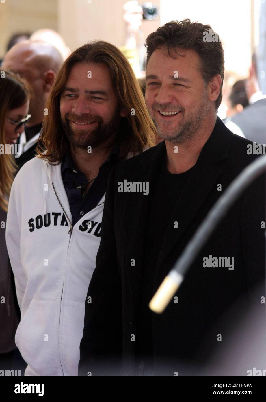 Actor Russell Crowe unveils his star on the Hollywood Walk of Fame ...