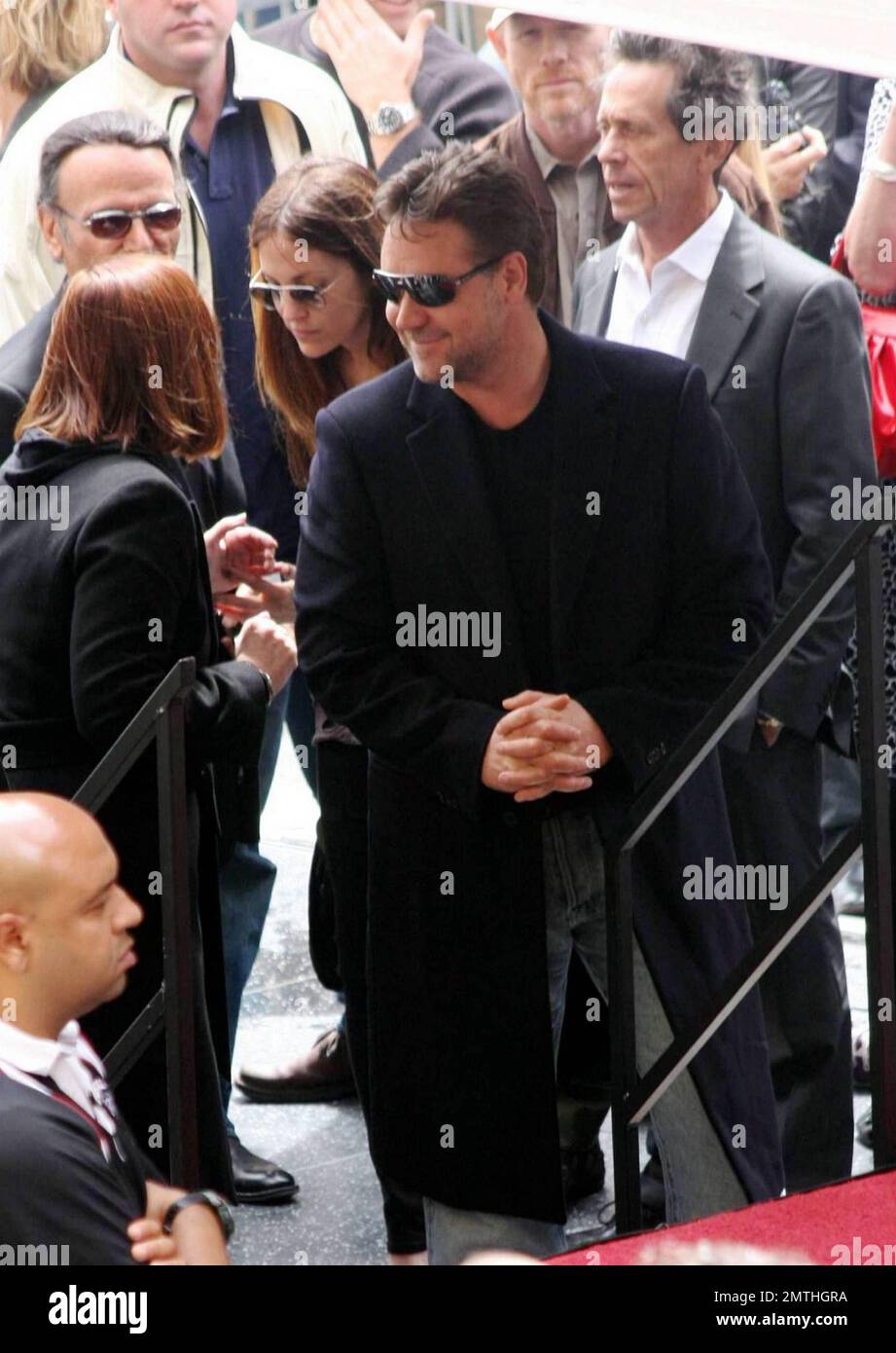 Russell crowe brian grazer hi-res stock photography and images - Alamy