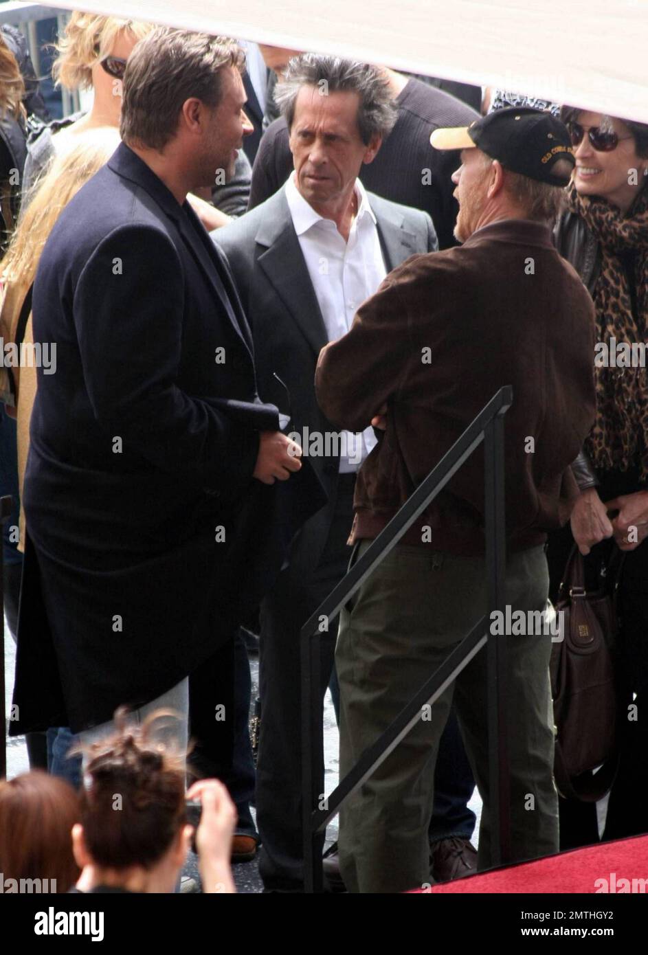Russell crowe brian grazer hi-res stock photography and images - Alamy