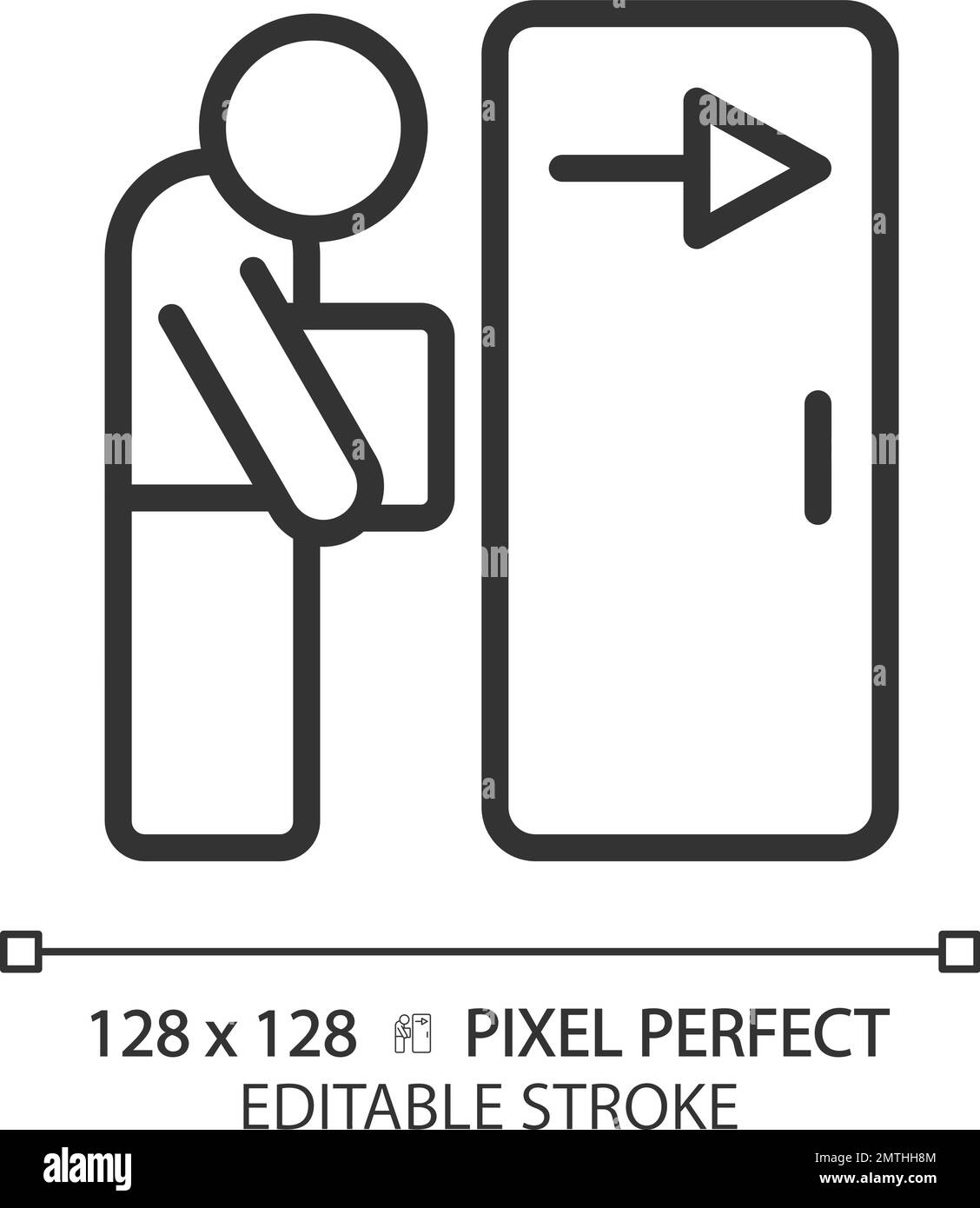 Dismissal pixel perfect linear icon Stock Vector Image & Art - Alamy Dismissal pixel perfect linear icon Stock Vector Image & Art - Alamy