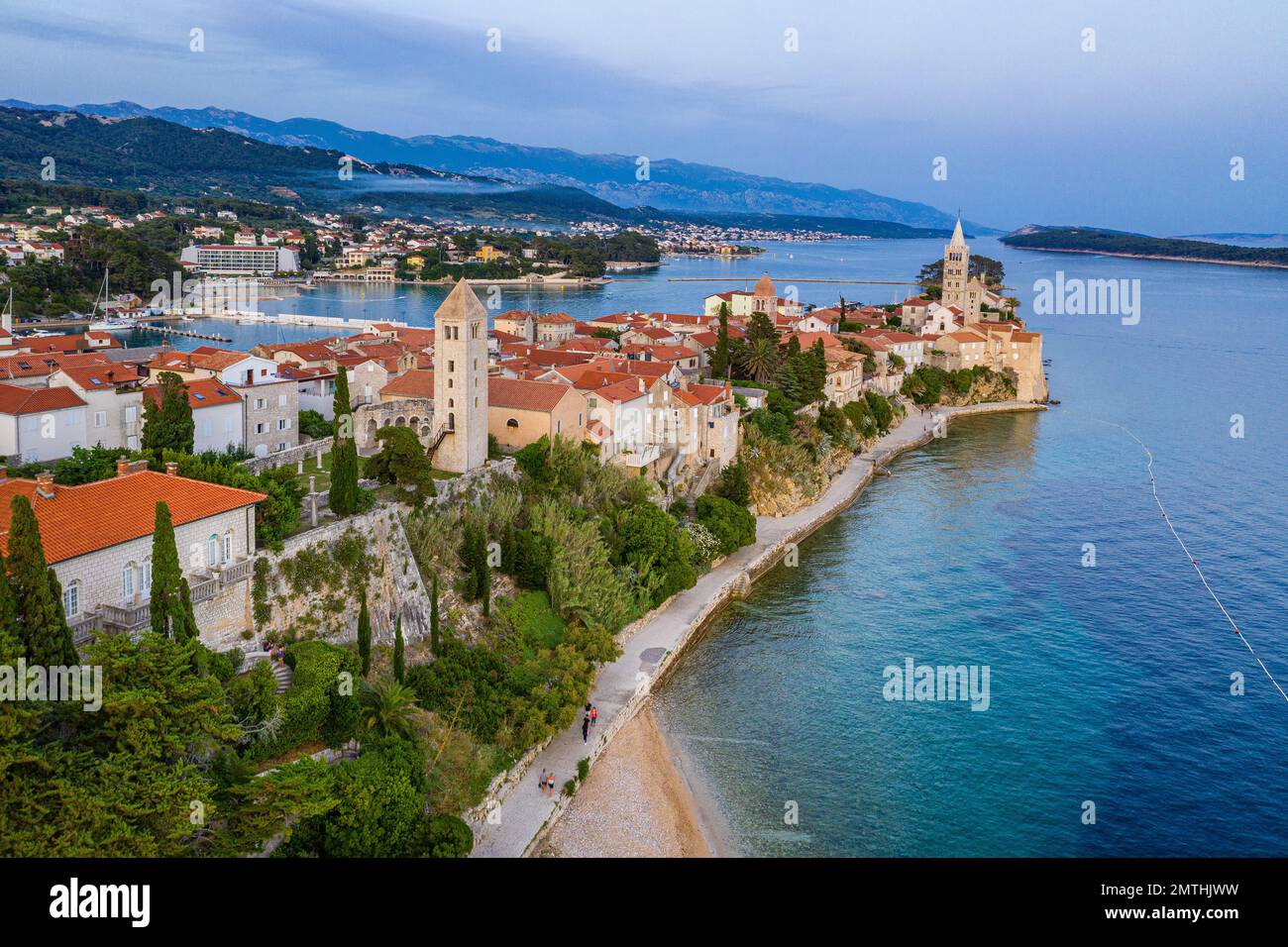 City of Rab Stock Photo - Alamy