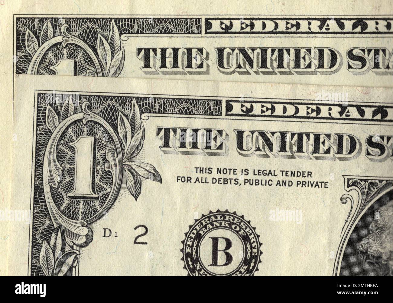 Vintage banknotes from the United States Stock Photo - Alamy