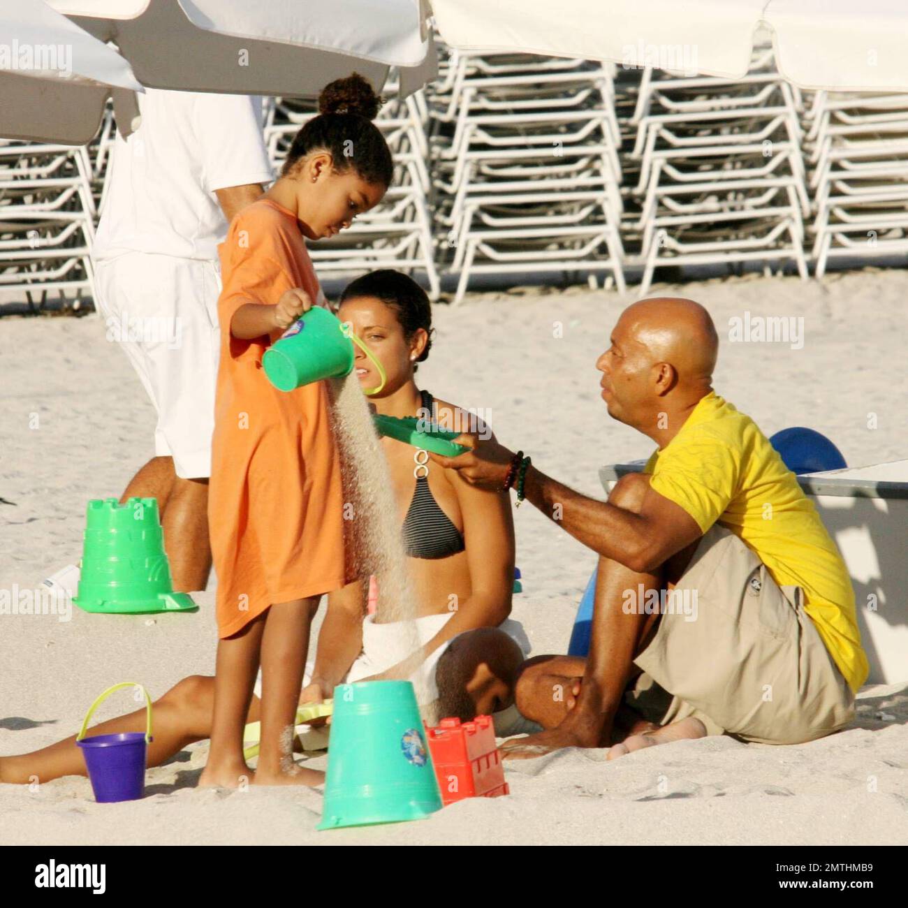 Hip Hop Mogul Russell Simmons takes daughters Ming Lee and Aoki Lee ...