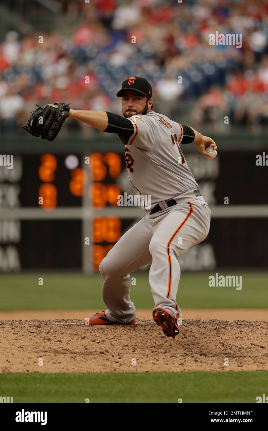 San Francisco Giants' George Kontos in action during a baseball game ...