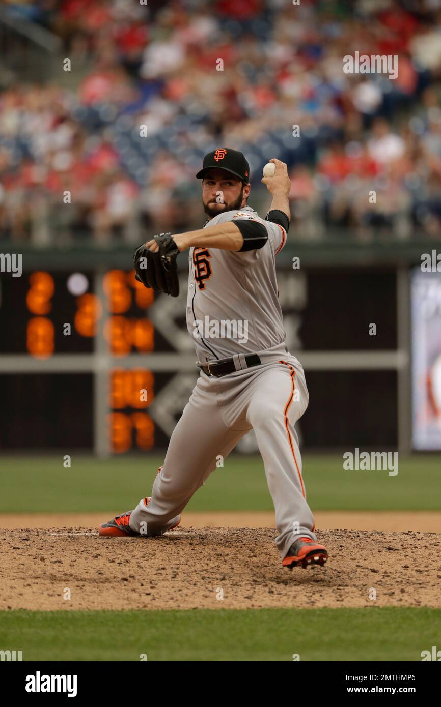 San Francisco Giants' George Kontos in action during a baseball game ...