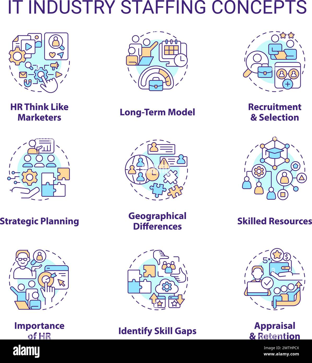 Staffing Cut Out Stock Images & Pictures - Alamy