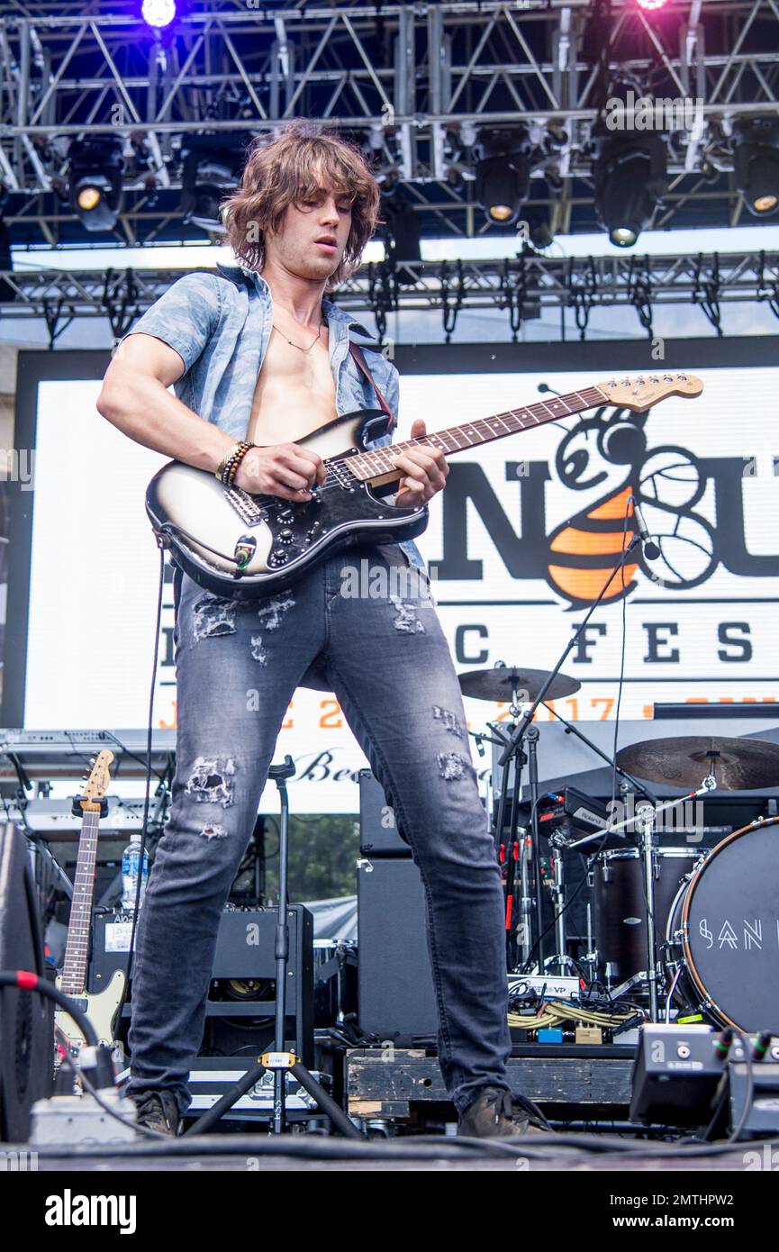 Cobi performs at the Bunbury Music Festival on Saturday, June 3, 2017 ...