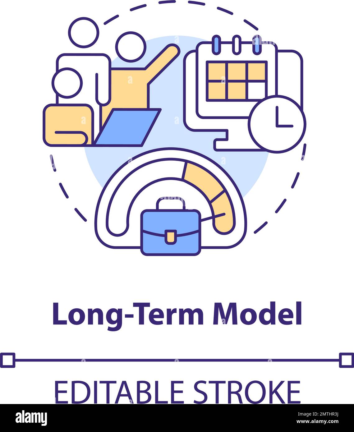 Long-term model concept icon Stock Vector Image & Art - Alamy Long-term model concept icon Stock Vector Image & Art - Alamy