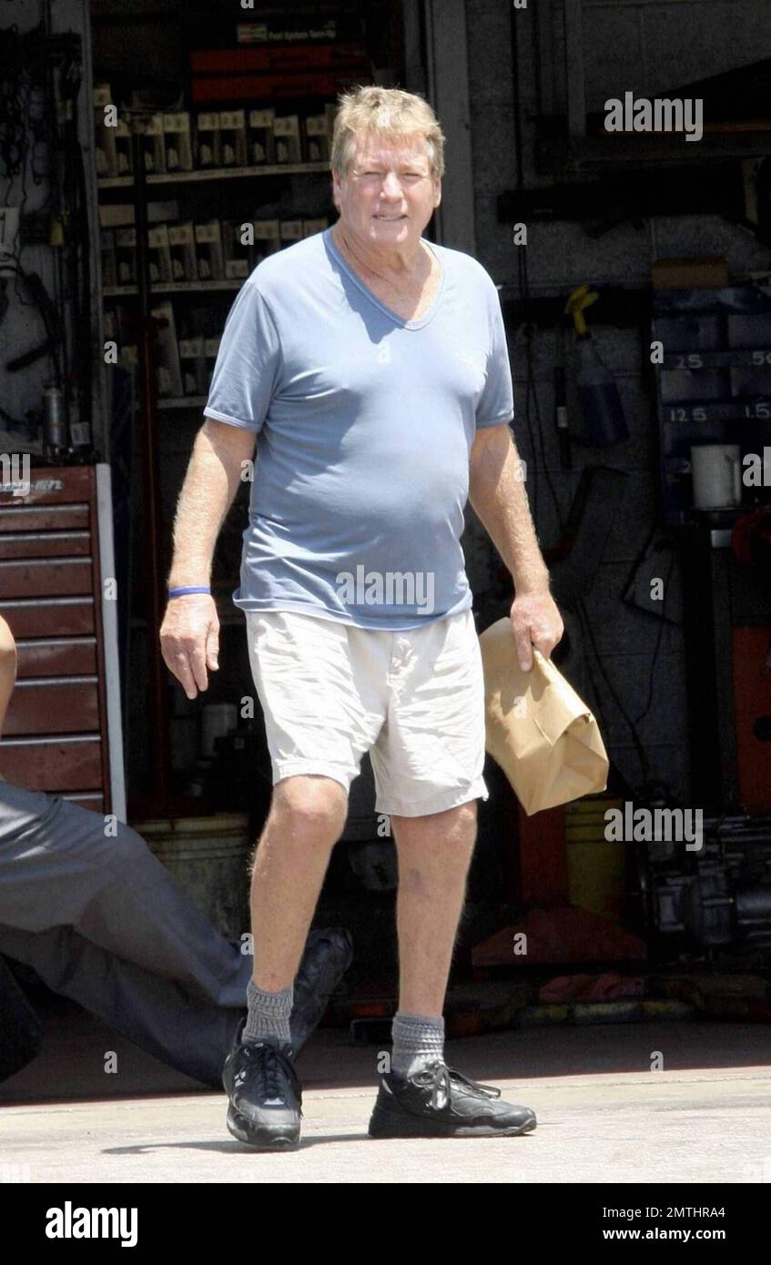 Just weeks after losing his beloved Farrah Fawcett, Ryan O'Neal is seen ...