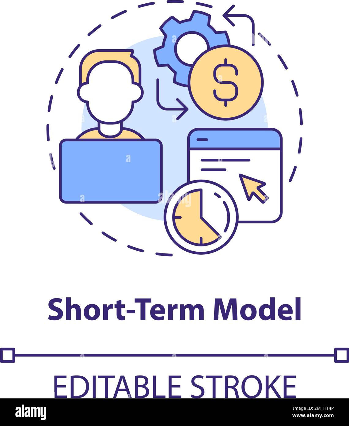 Short-term model concept icon Stock Vector Image & Art - Alamy Short-term model concept icon Stock Vector Image & Art - Alamy
