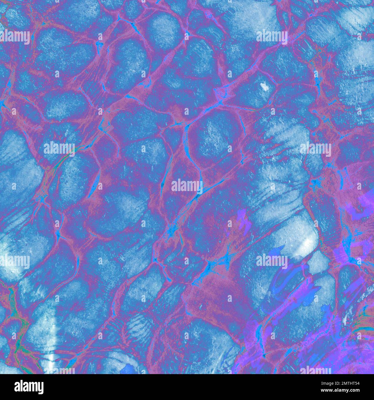 Abstract photo of glowing neon color water texture with light ...