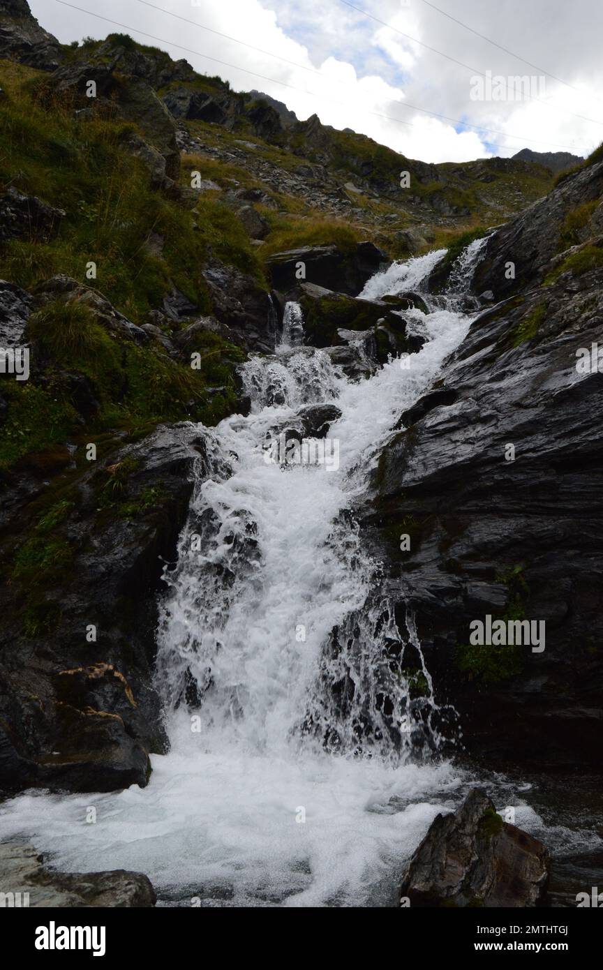 A beautiful waterfall in nature Stock Photo - Alamy
