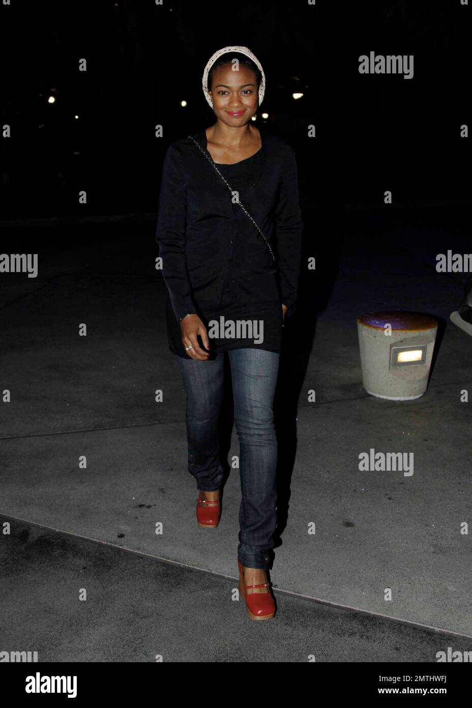 Tatiana Ali arrives to the Sade concert held at the Staples Center in ...
