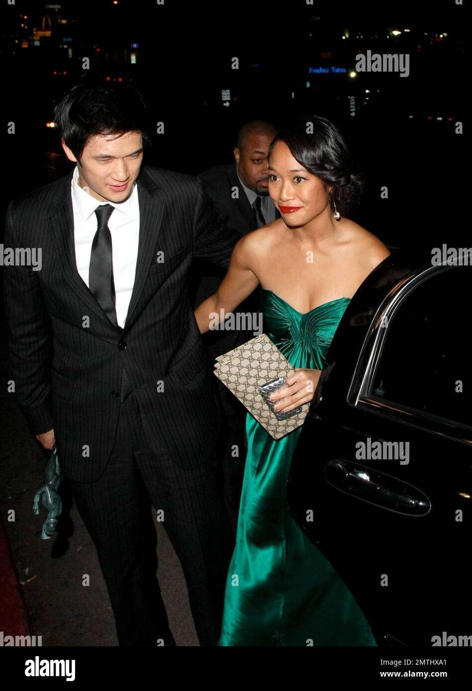 Harry Shum Jr at the SAG Awards after party at the Chateau Marmont in ...