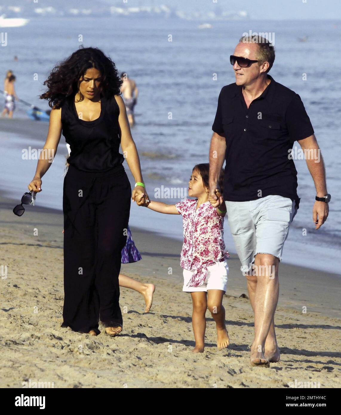 EXCLUSIVE!! Actress Salma Hayek, husband Francois-Henri Pinault and ...