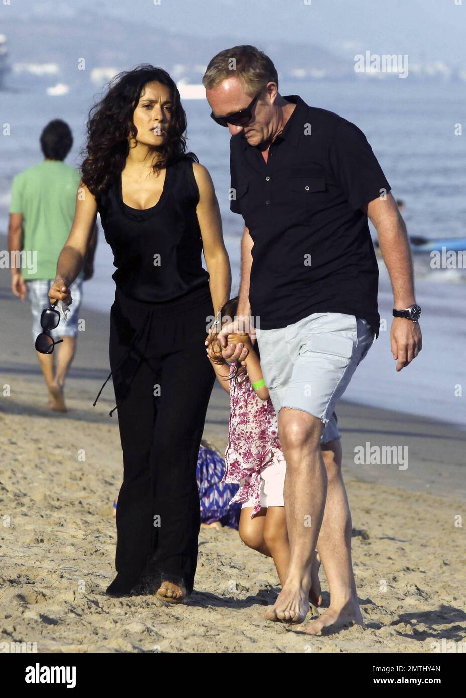 EXCLUSIVE!! Actress Salma Hayek, husband Francois-Henri Pinault and ...