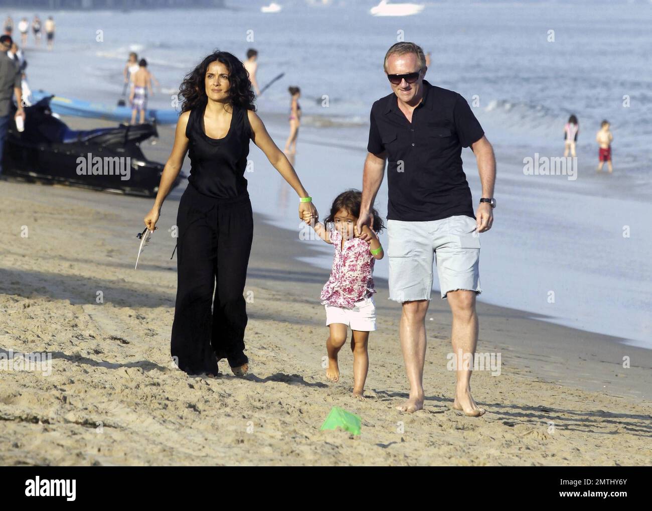EXCLUSIVE!! Actress Salma Hayek, husband Francois-Henri Pinault and ...