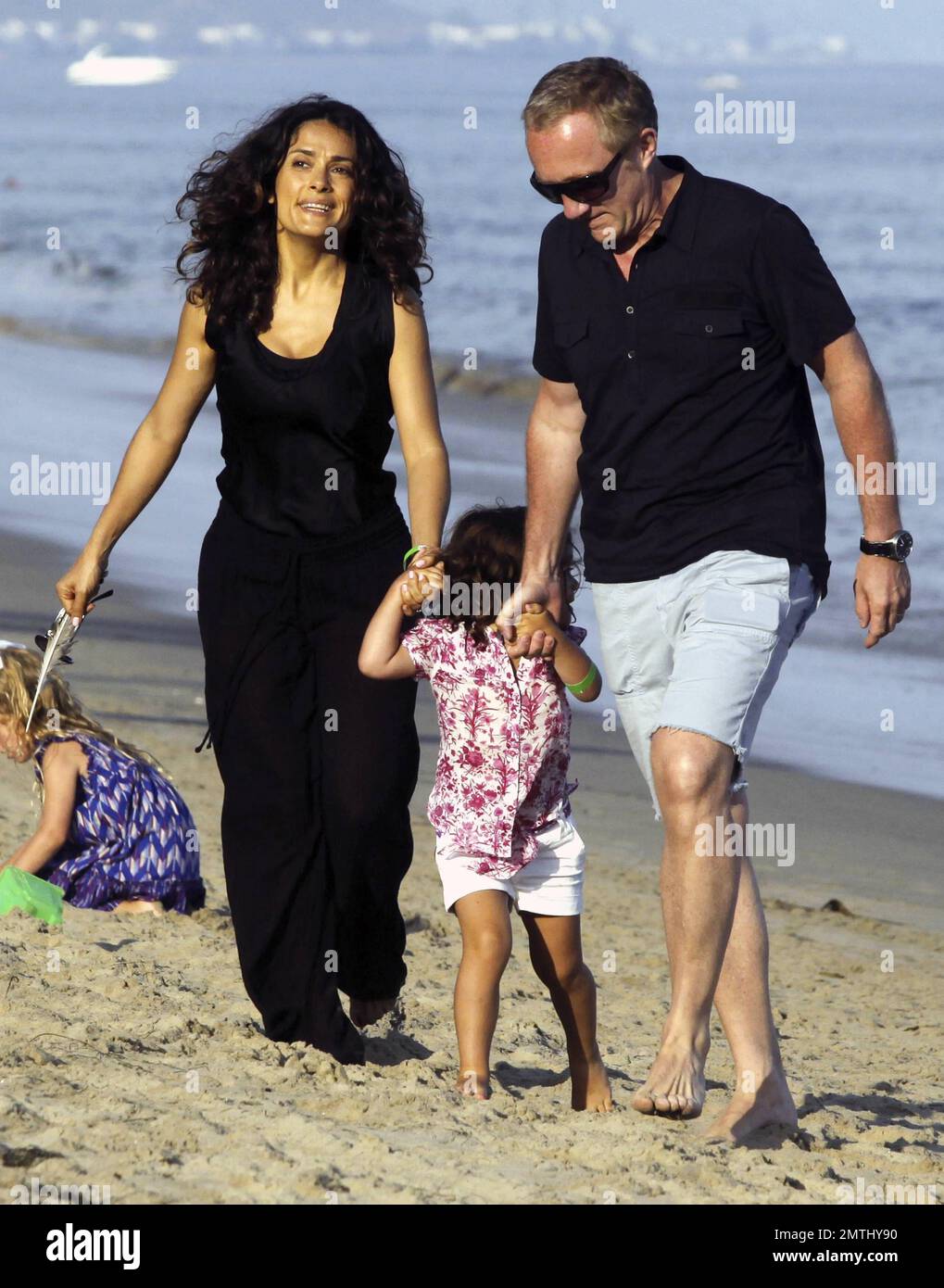 EXCLUSIVE!! Actress Salma Hayek, husband Francois-Henri Pinault and ...