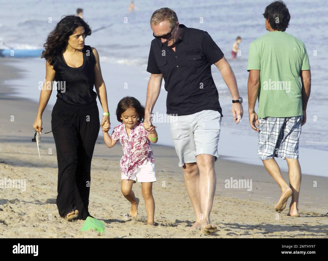 EXCLUSIVE!! Actress Salma Hayek, husband Francois-Henri Pinault and ...