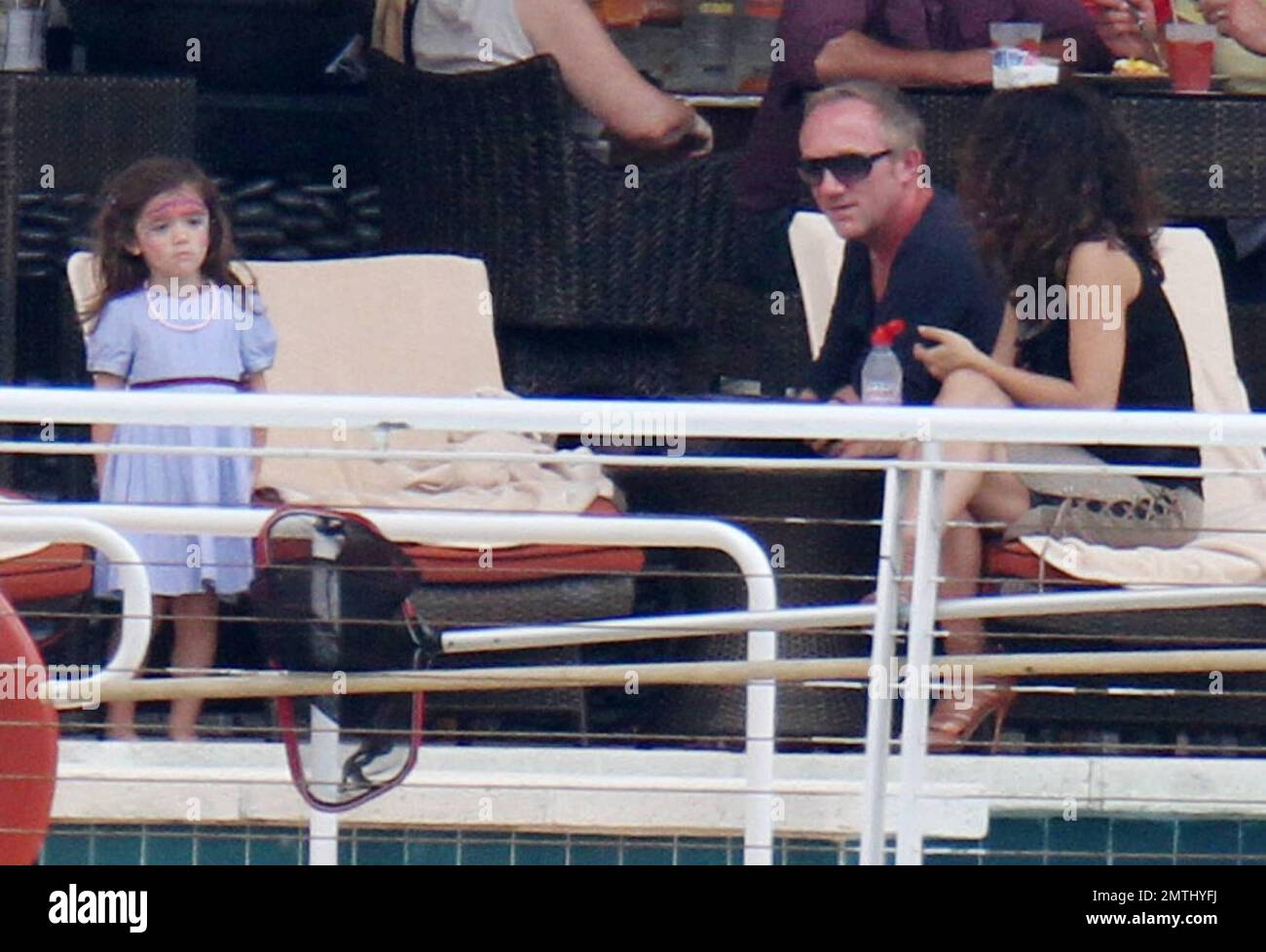 Salma Hayek, her husband Francois Henri Pinault and daughter Valentina ...
