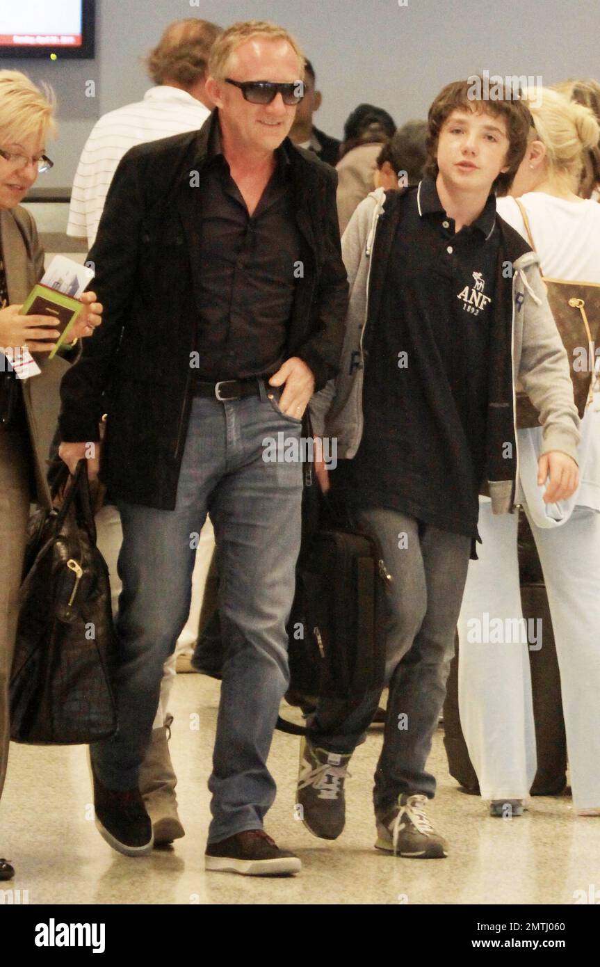 EXCLUSIVE!! Salma Hayek's husband, Francois Henri Pinault, makes his ...