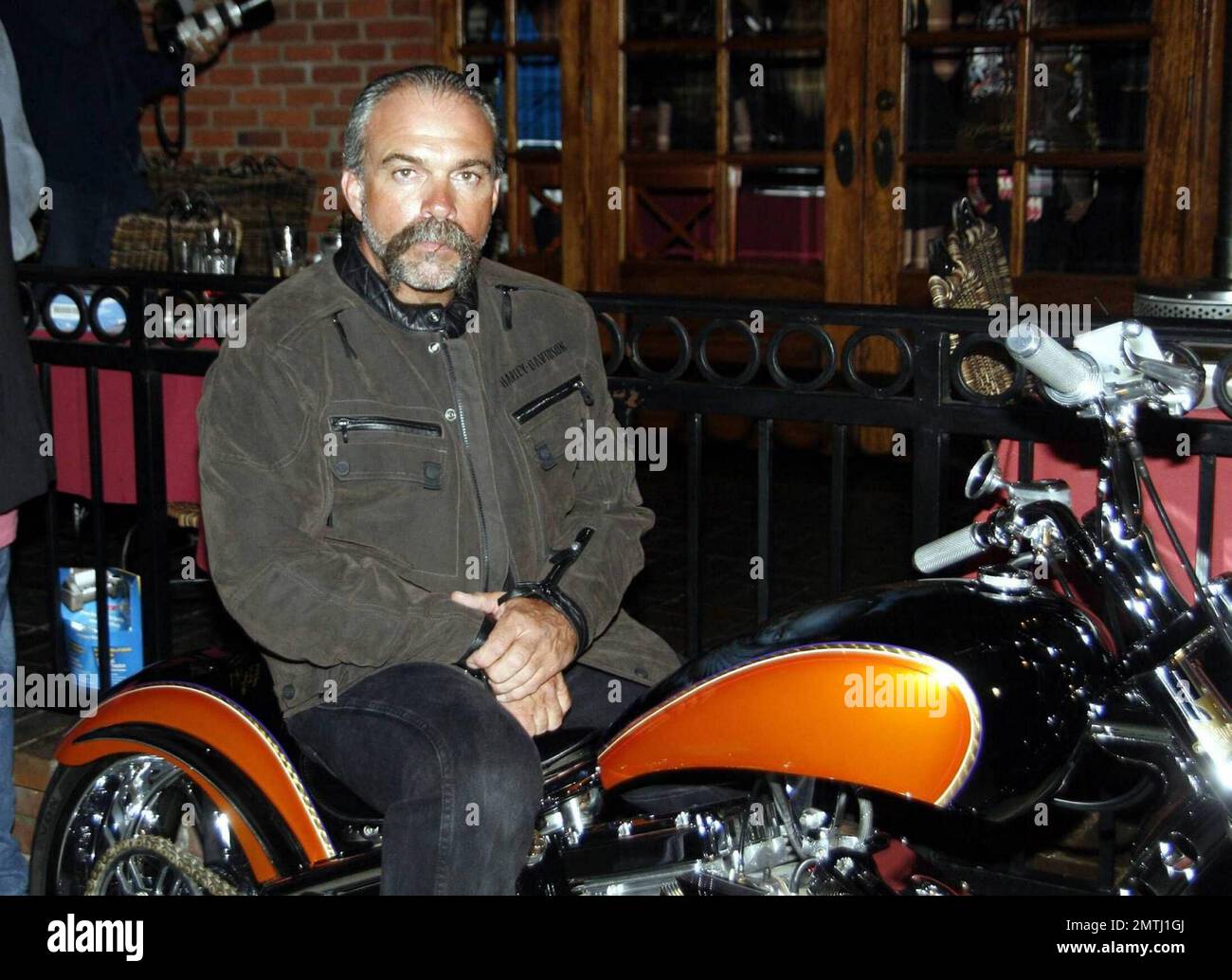 Sam Childers at the book release party for Sam Childers', "Another Man ...