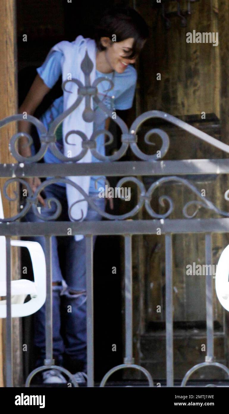 Lindsay Lohan's gal pal Samantha Ronson looks very serious as she ...