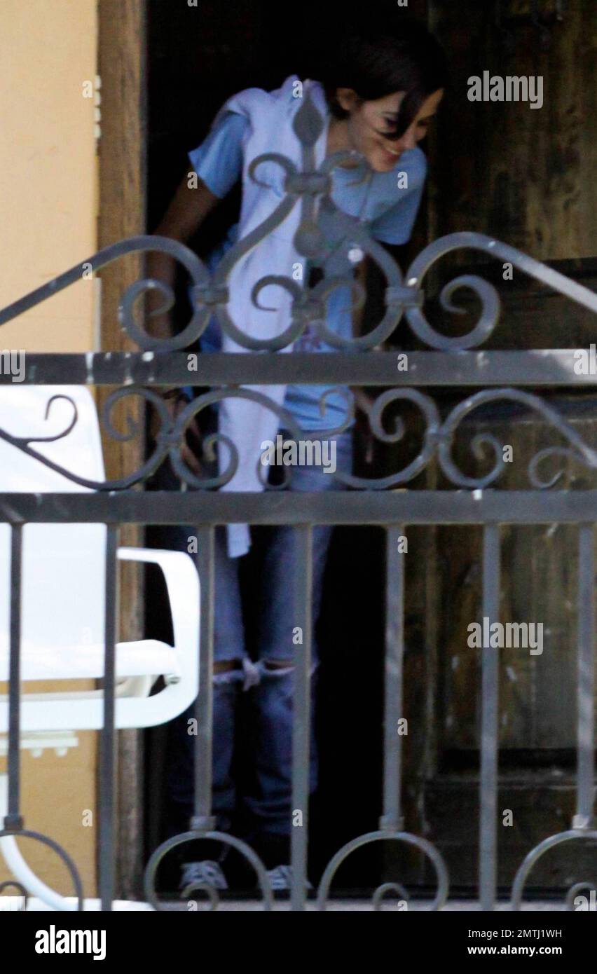 Lindsay Lohan's gal pal Samantha Ronson looks very serious as she ...