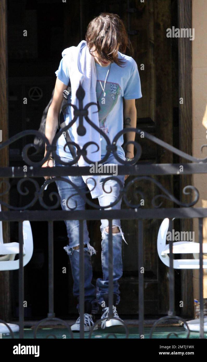 Lindsay Lohan's gal pal Samantha Ronson looks very serious as she ...