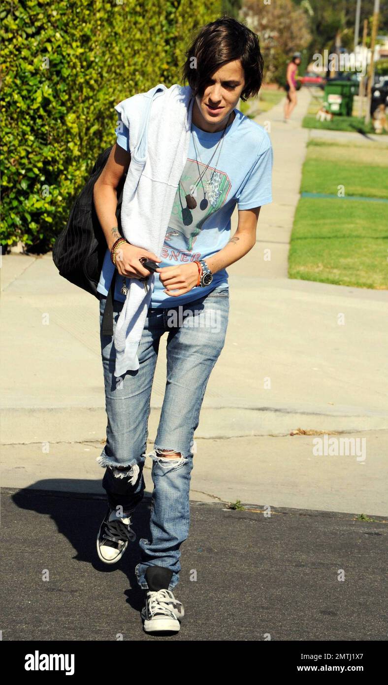 Lindsay Lohan's gal pal Samantha Ronson looks very serious as she ...