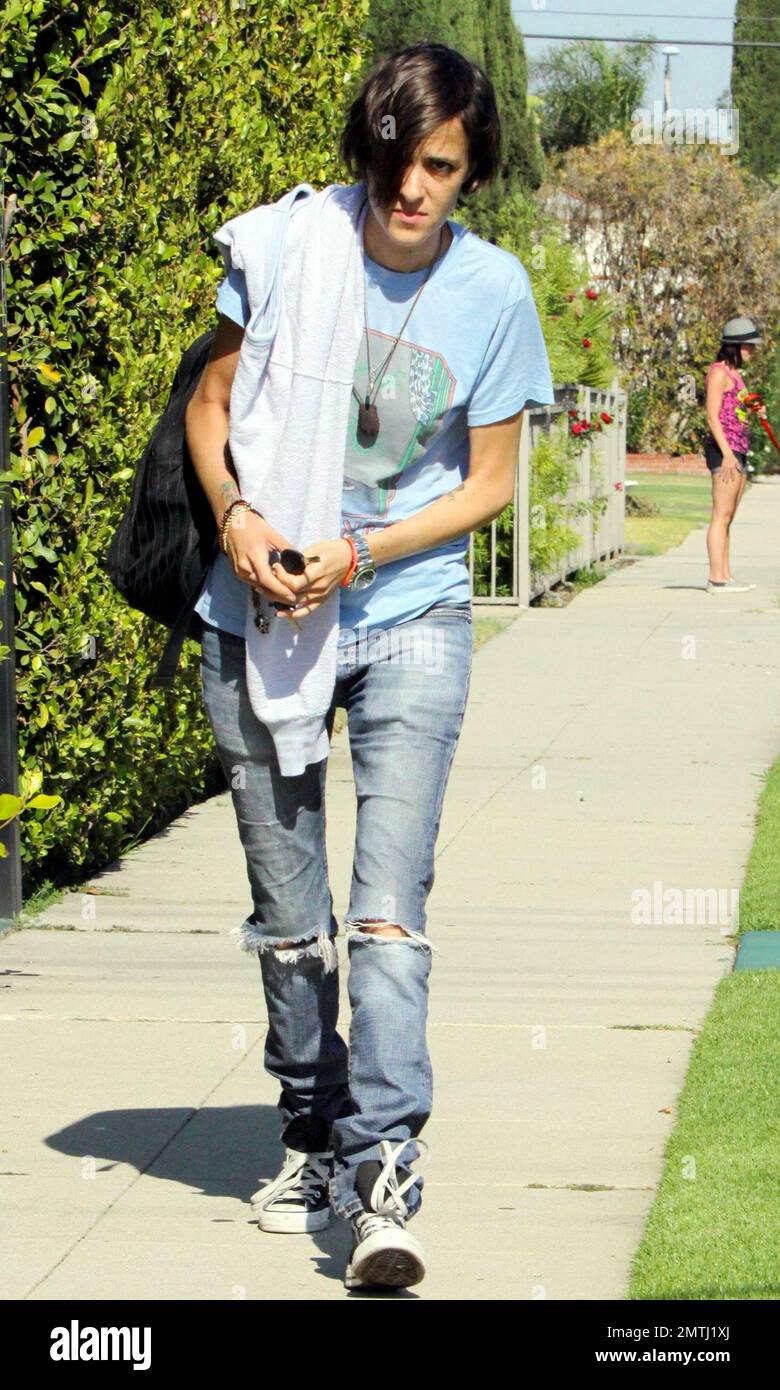 Lindsay Lohan's gal pal Samantha Ronson looks very serious as she ...