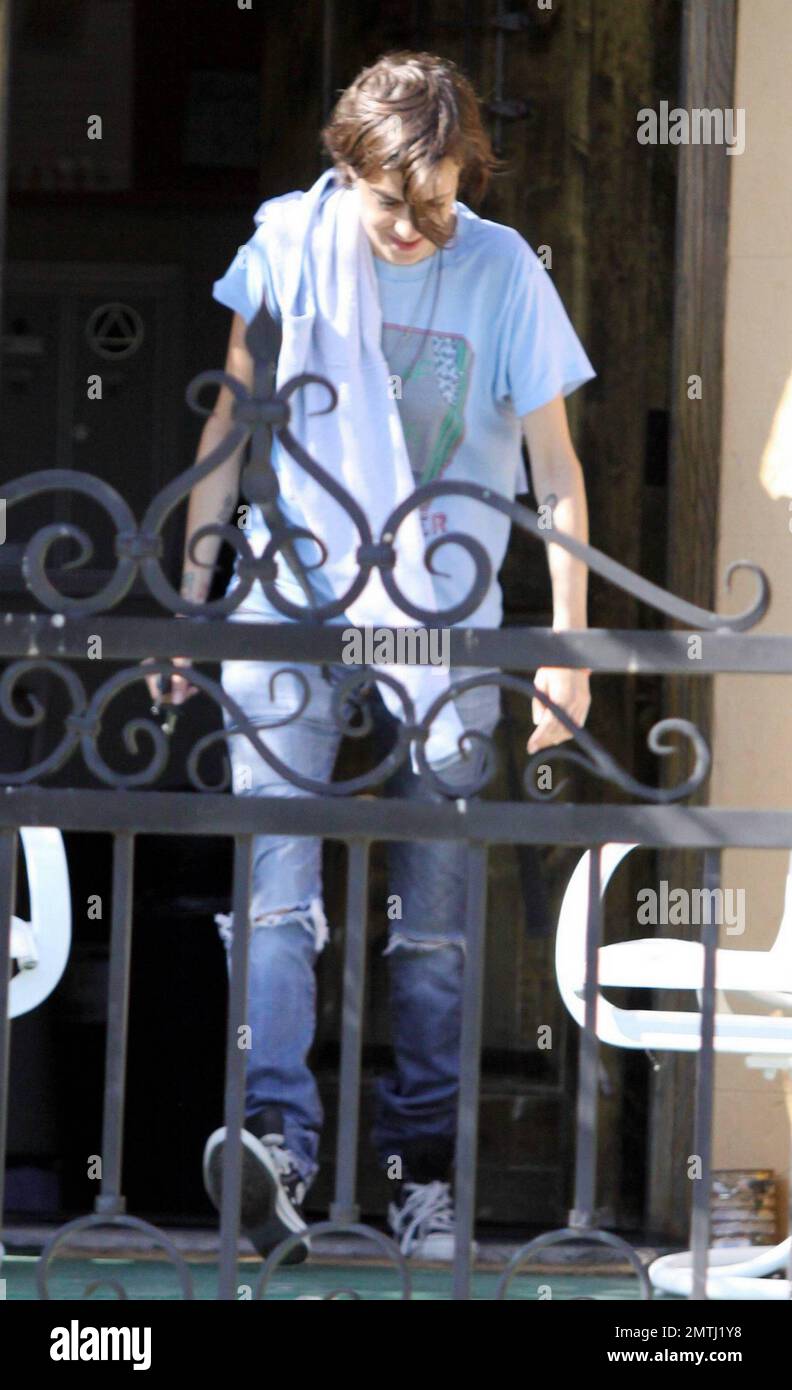 Lindsay Lohan's gal pal Samantha Ronson looks very serious as she ...