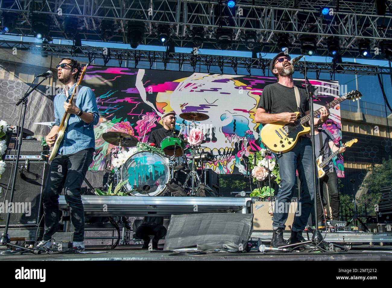 Yuuki Matthews, from left, Jon Sortland, James Mercer, and Casey ...