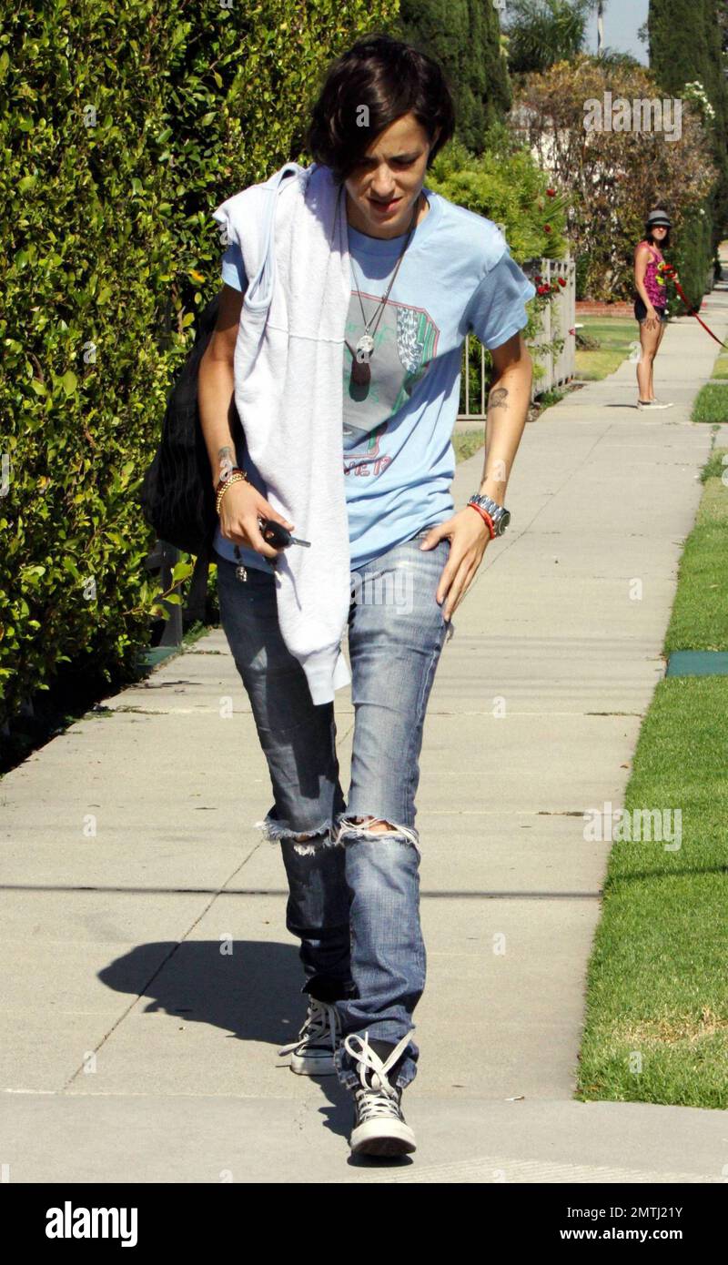 Lindsay Lohan's gal pal Samantha Ronson looks very serious as she ...