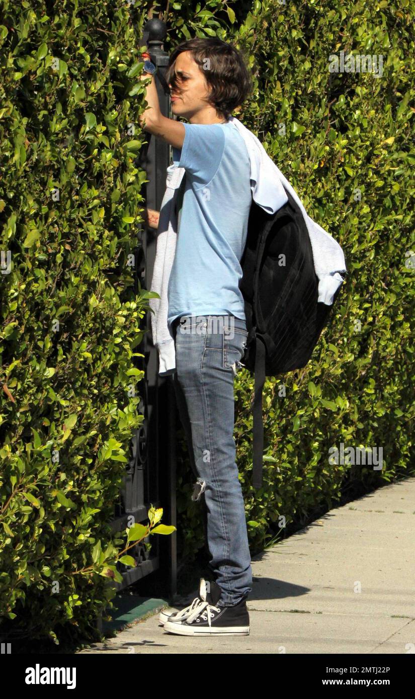 Lindsay Lohan's gal pal Samantha Ronson looks very serious as she ...