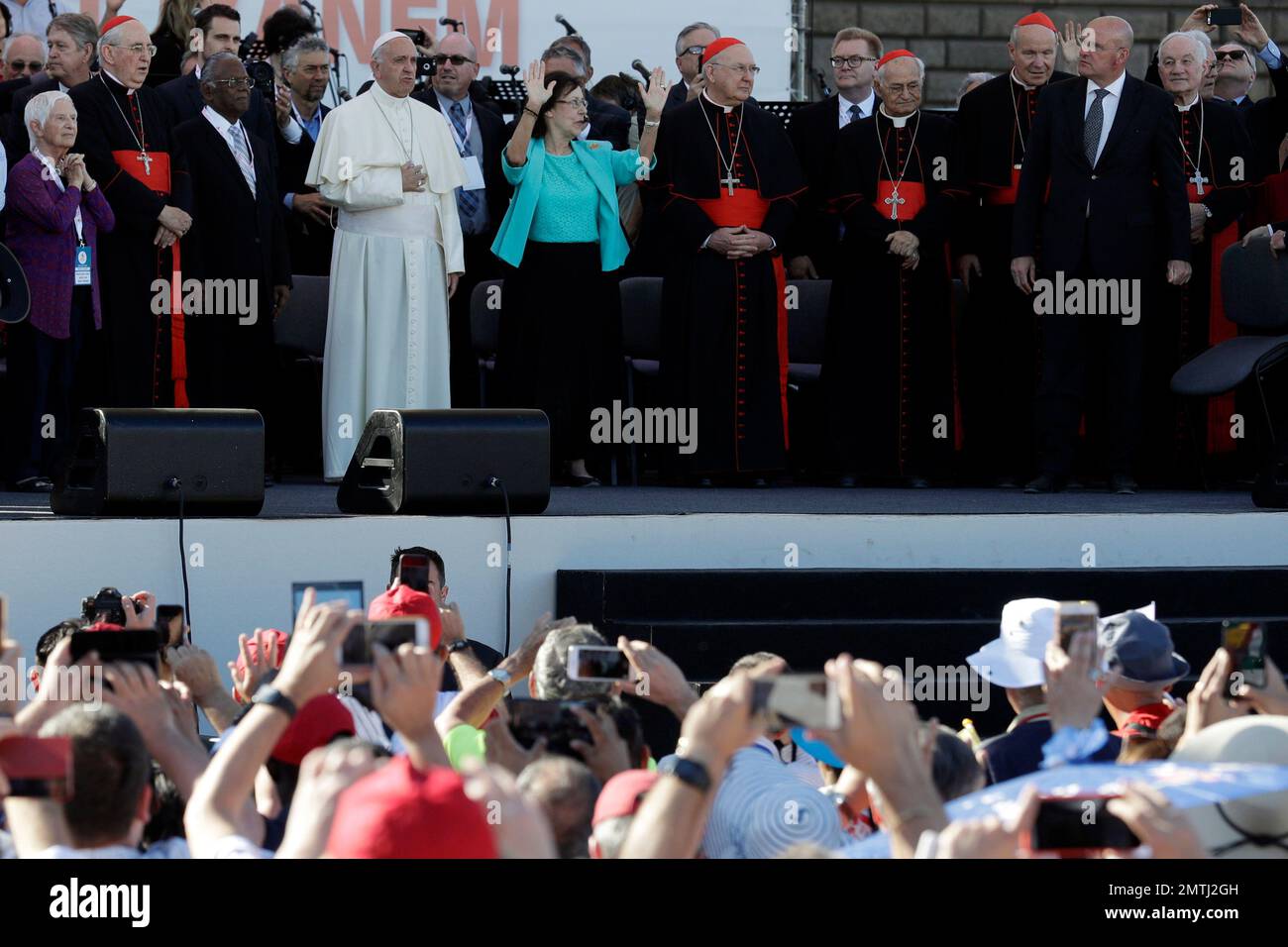 Pope Francis leads a Pentecost vigil prayer with faithful, in Rome's ...