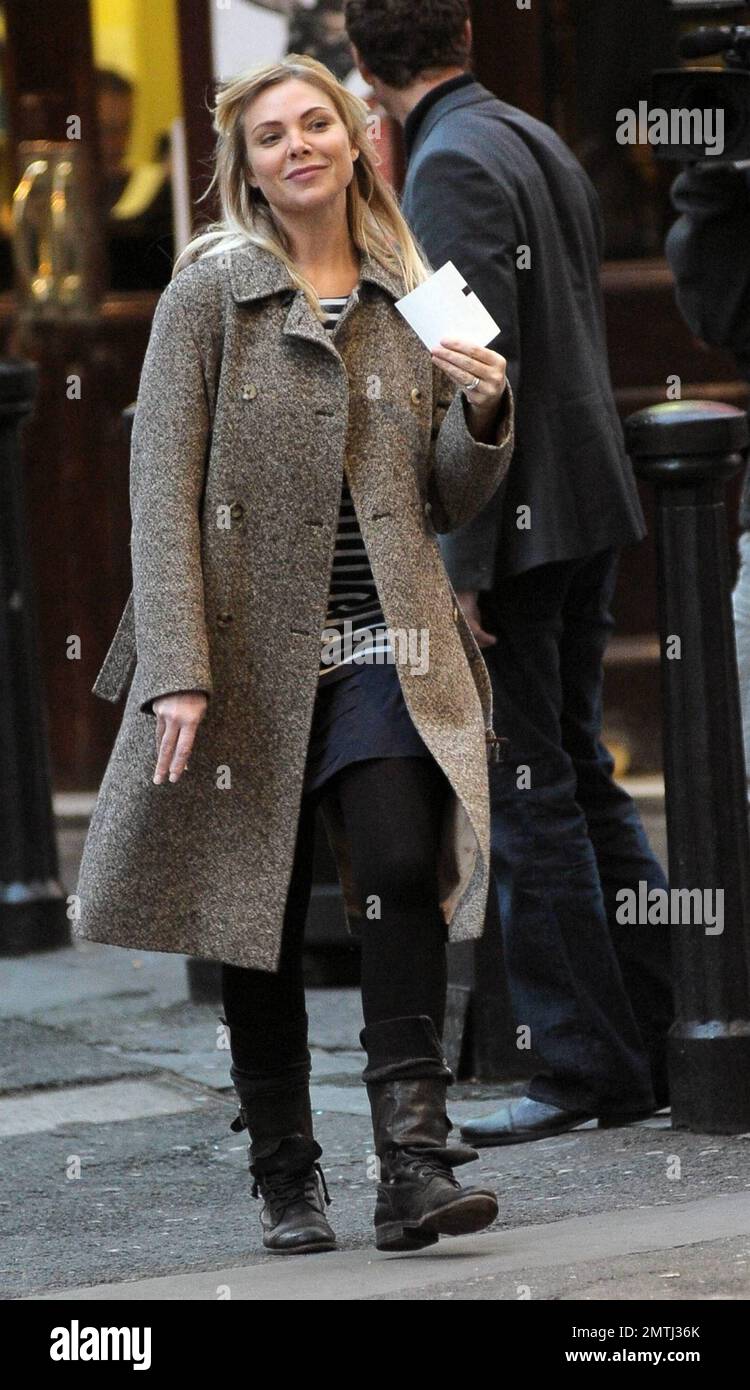 "EastEnders" star Samantha Janus films scenes for "The Magician," a new ...