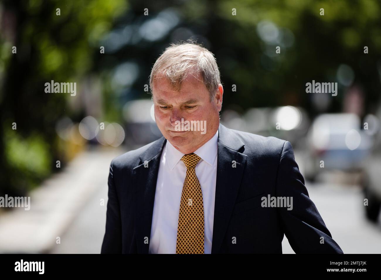 Former Penn State vice president Gary Schultz departs after his ...