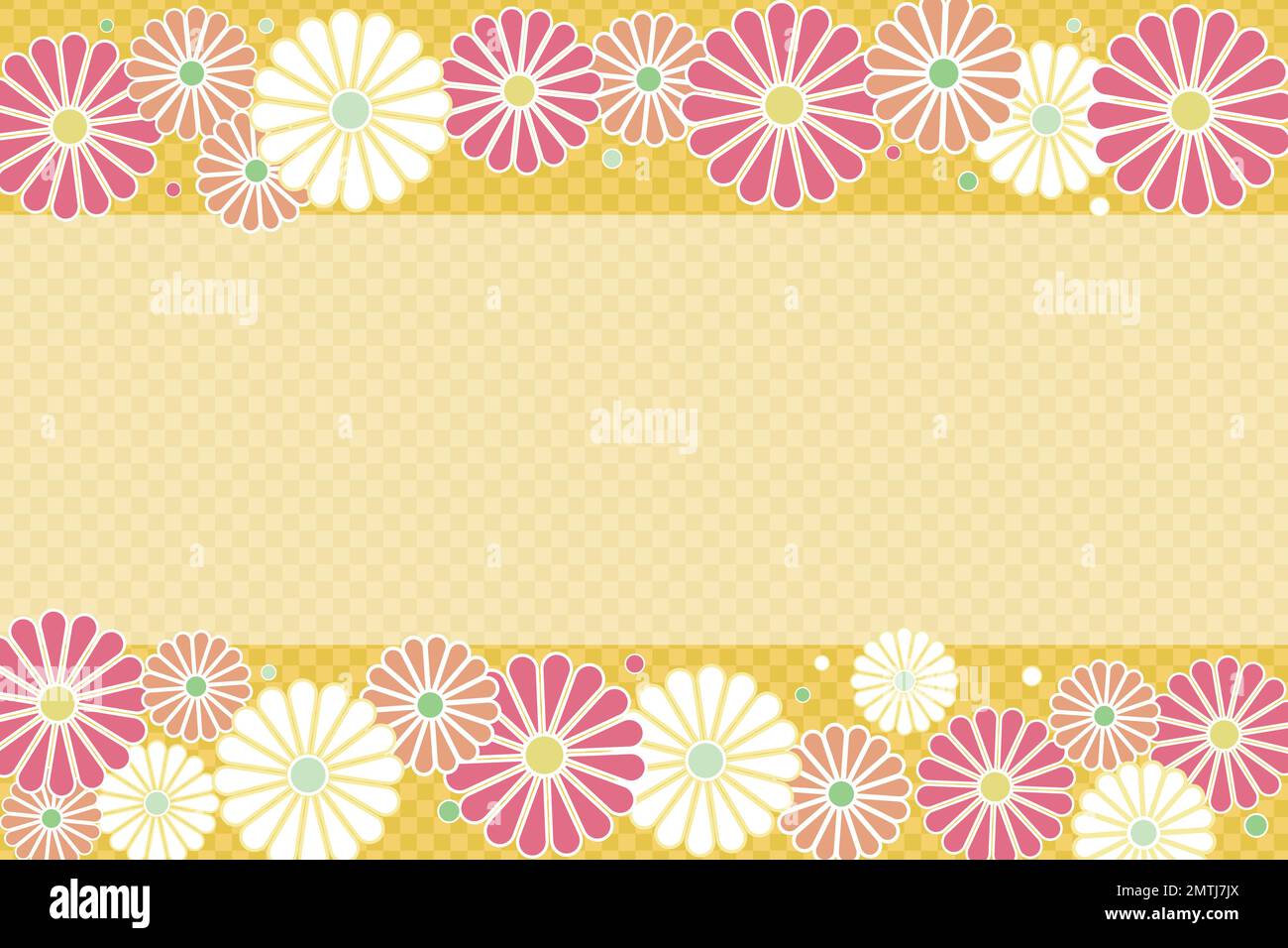 Bright gold flowers on Stock Vector Images - Alamy