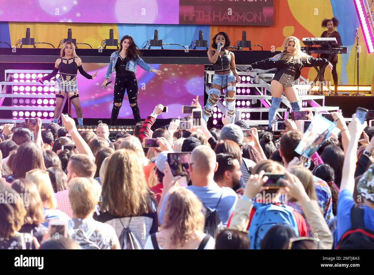 Ally Brooke, from left, Lauren Jauregui, Normani Kordei and Dinah Jane ...