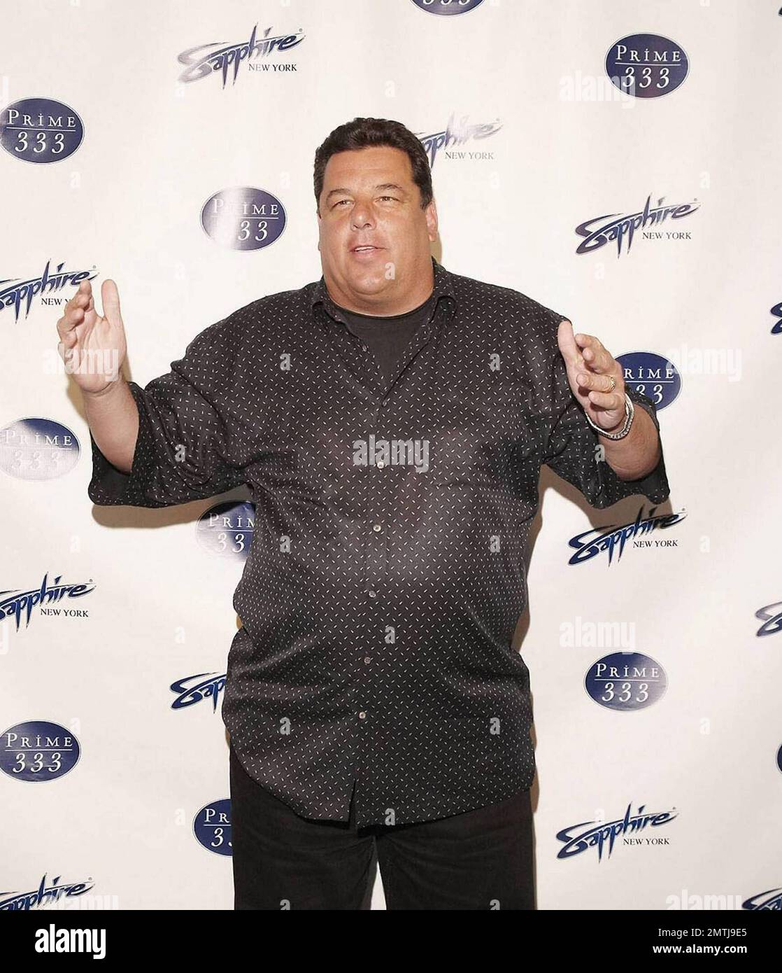 Steve Schirripa at Sapphire NY Gentlemans Club & Prime 333 Steakhouse ...