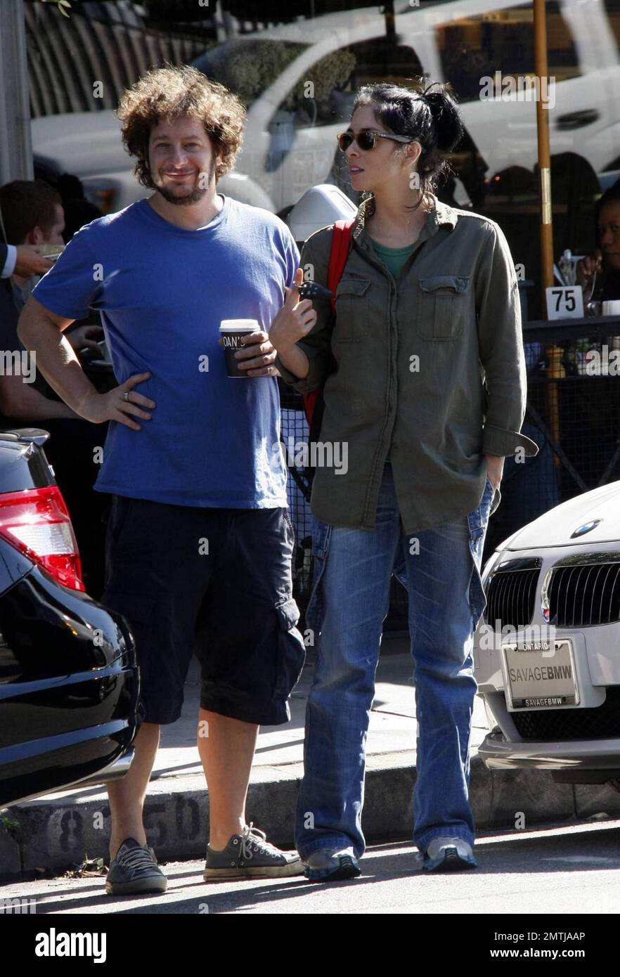 Comedians Sarah Silverman and Jeffrey Ross spend an afternoon together, stopping in at Joans on ...