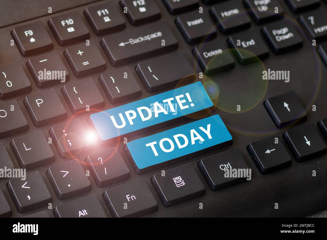 Sign displaying Update. Business approach Up to date Make something ...