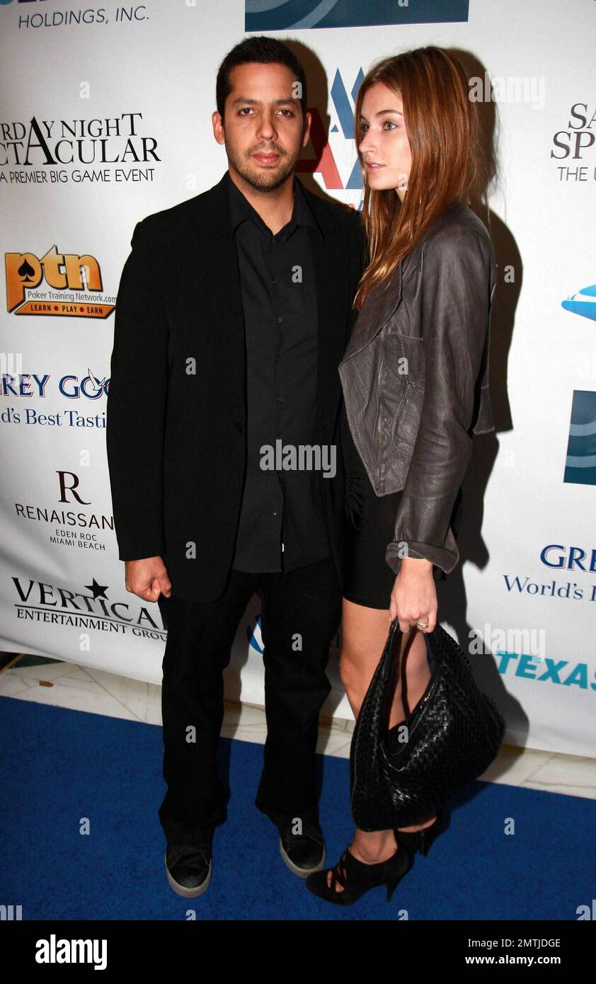 David Blaine at the "Saturday Night Spectacular" event at the Bank of ...