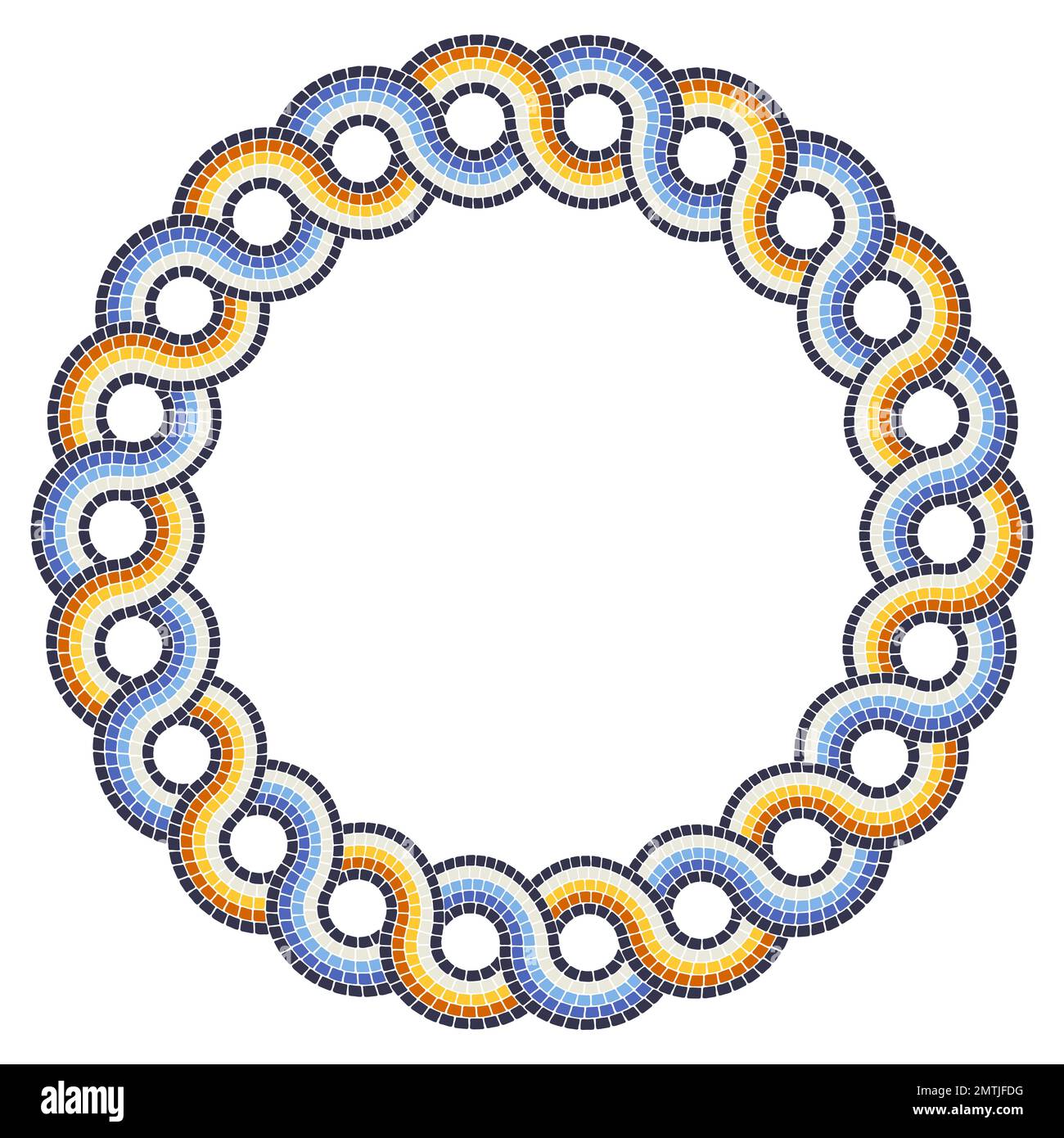 Byzantine floor mosaic Cut Out Stock Images & Pictures - Alamy