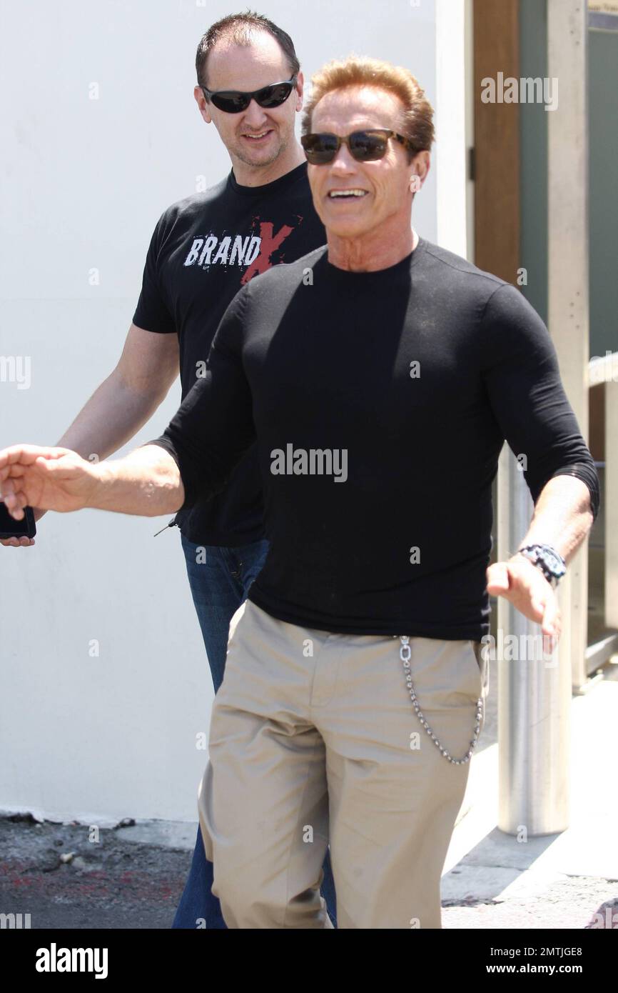 Arnold Schwarzenegger Then