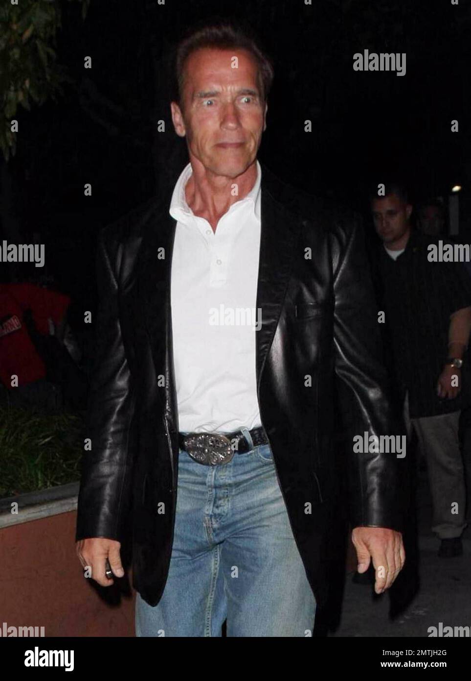 - Arnold Schwarzenegger and wife Maria Shriver enjoy a couple's dinner ...