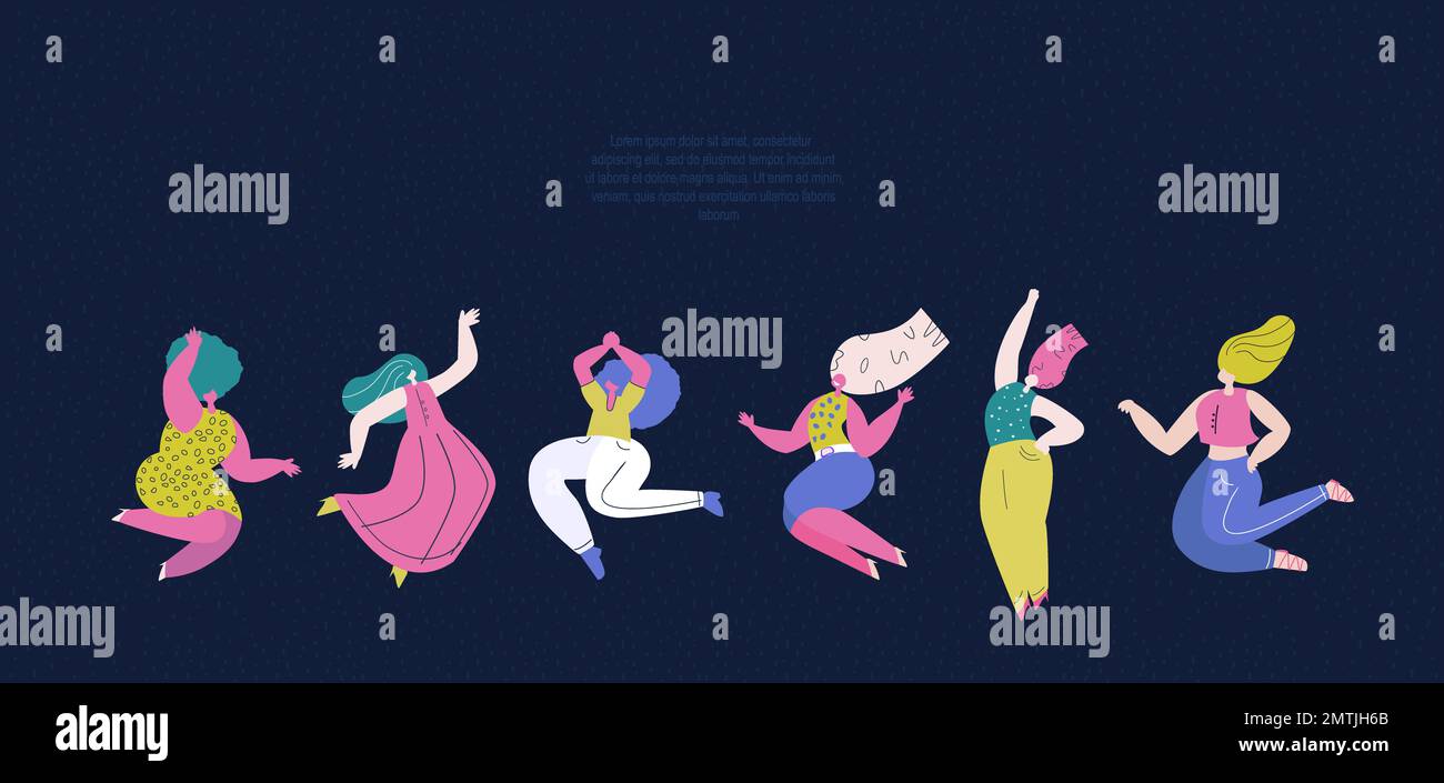 Strong women dancing hi-res stock photography and images - Alamy