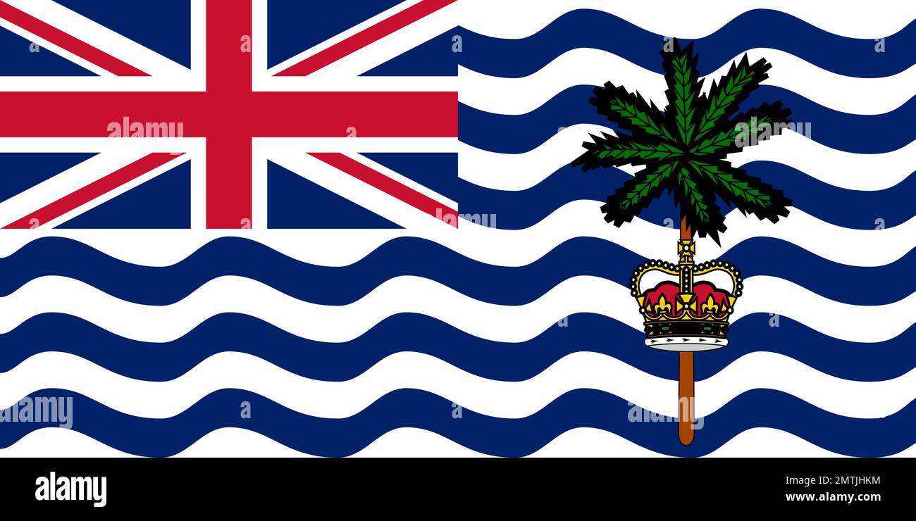 Flag of the British Overseas Territory of British Indian Ocean ...